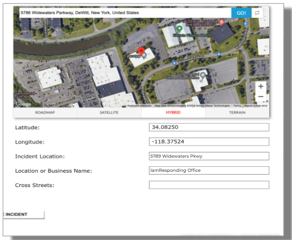 Self Dispatching / Create an Incident - Dispatch Portal – IamResponding