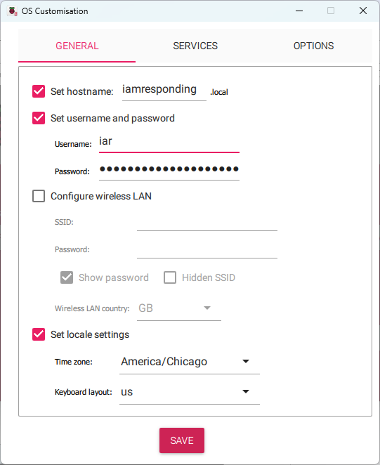 IaR Raspberry Pi Image Installation – IamResponding